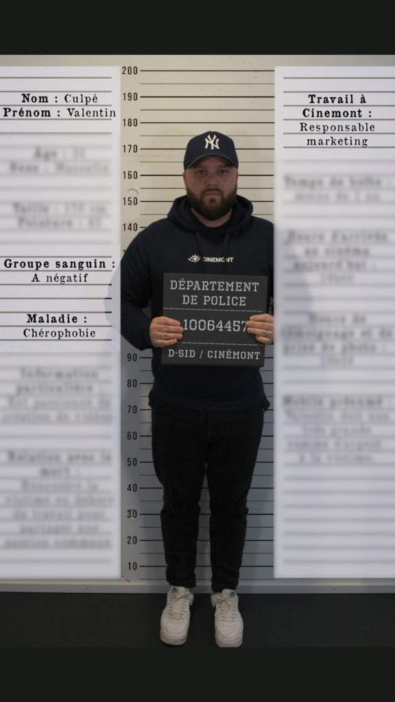 Suspect : M. Culpé Valentin | D-SID